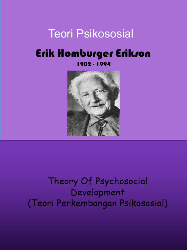 Tahap Psikososial Erikson | PDF