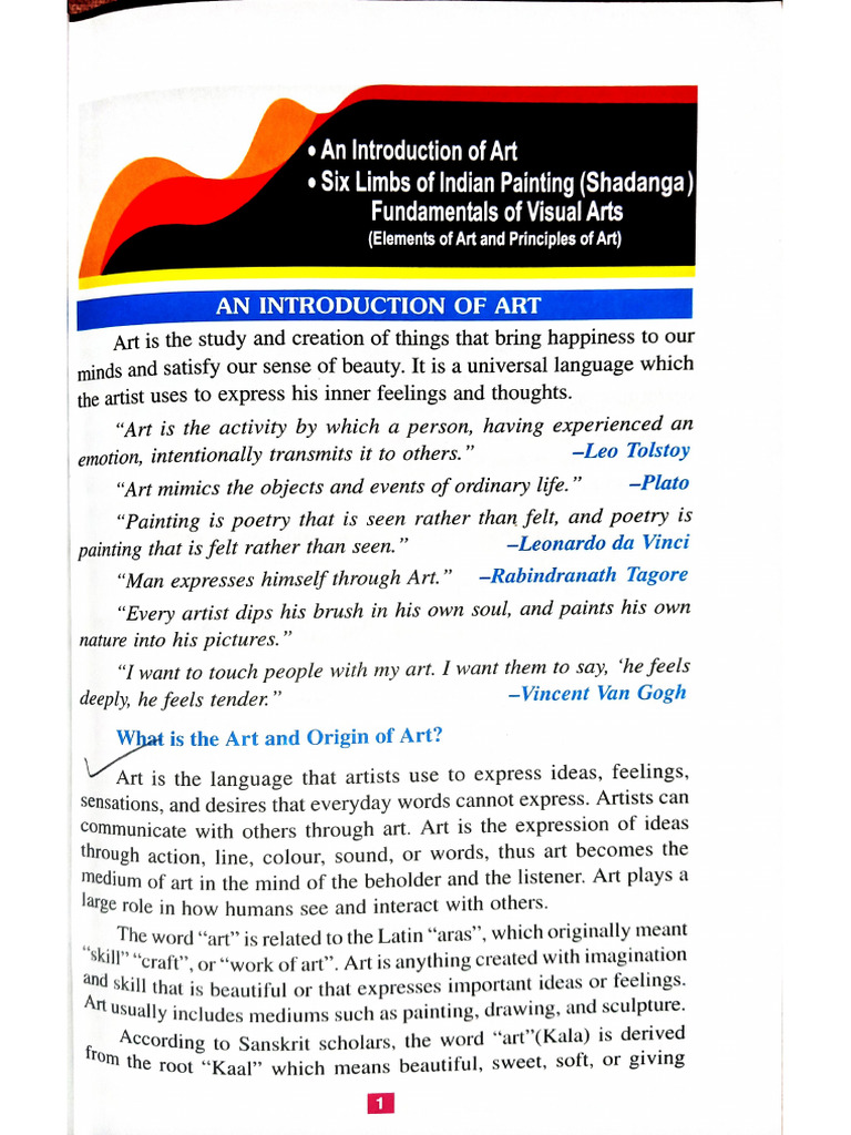 11th Applied Art Theory | PDF