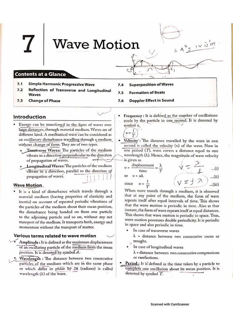 Waves Optics MHT CET NOTES and PYQS PDF | PDF