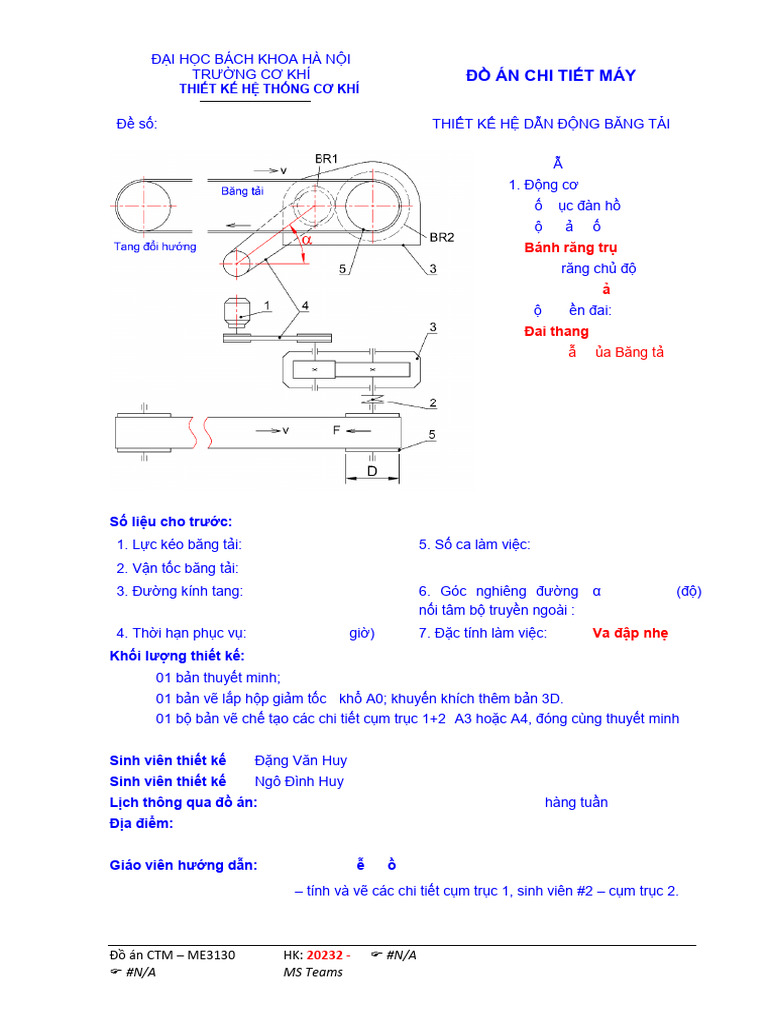 De2 - DO AN CTM | PDF