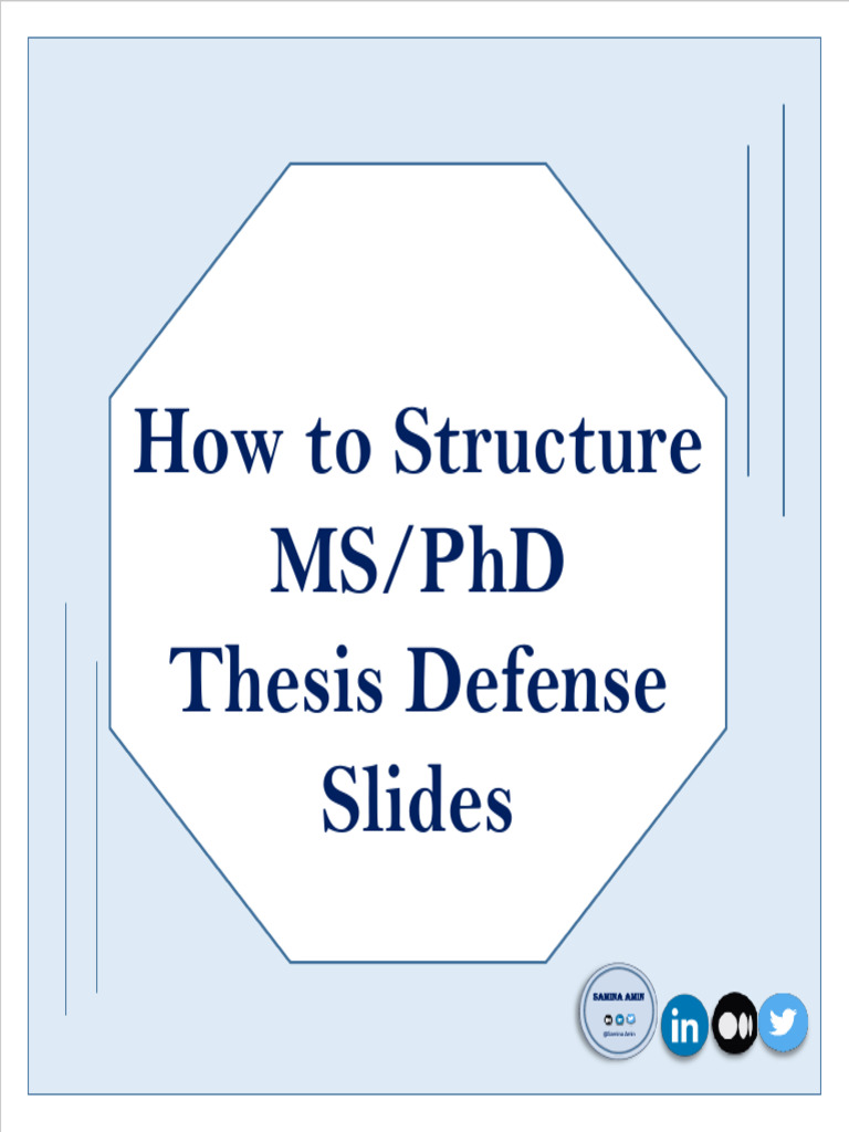 How To Structure MS PHD Thesis Defense Slides 1725789502 | PDF ...