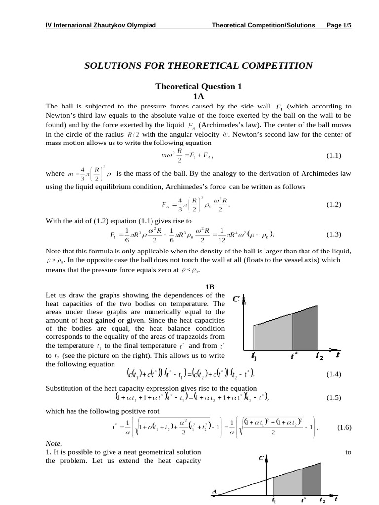 IZhO 2008 Theory Eng Sol F | PDF