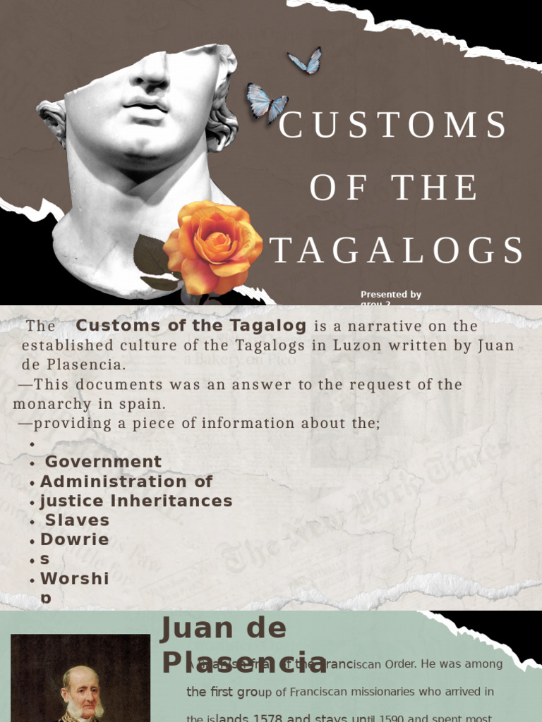 Customs of The Tagalog | PDF