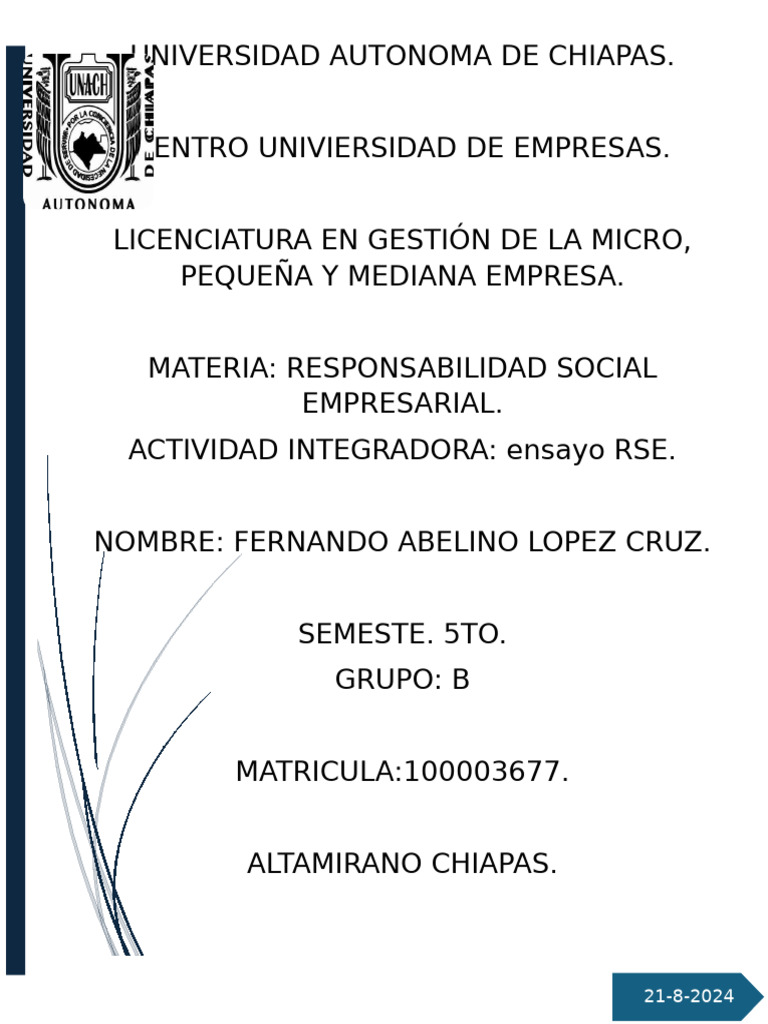 Act Int Sub1 Ensayo | PDF