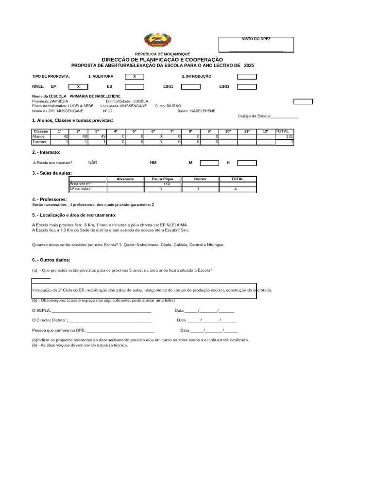 Ficha de Abertura de Anexa para Independente 2025 - 123607 | PDF