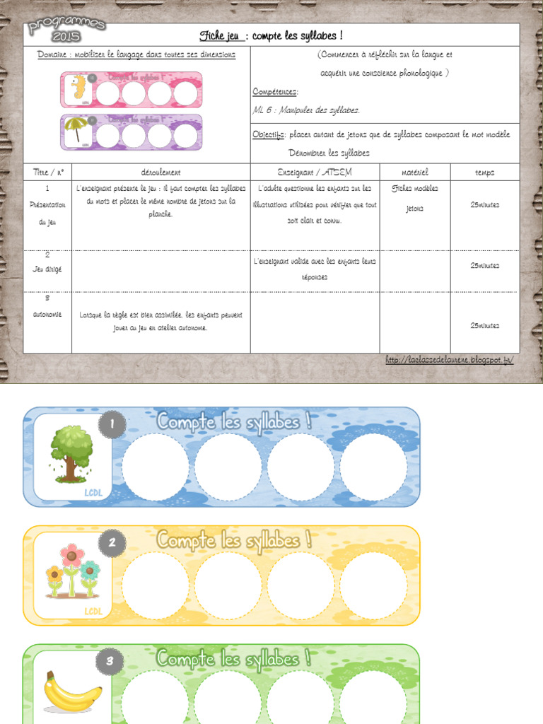Compter Le Nombre de Syllabes | PDF