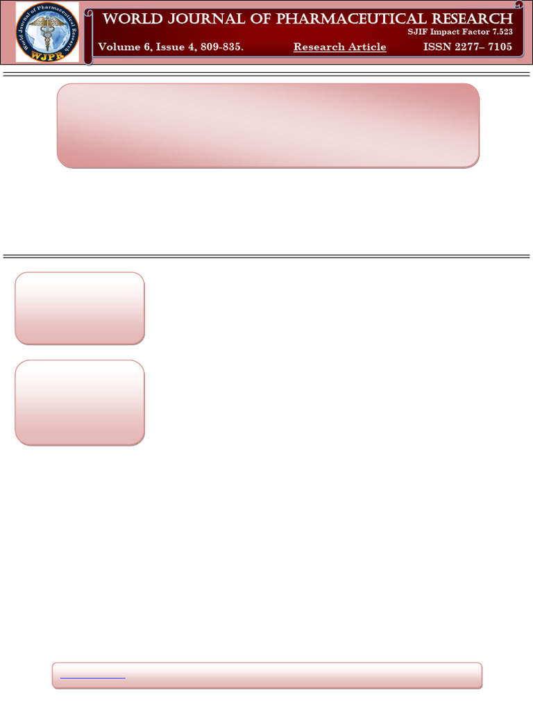 Formulation Optimization And In Vitro Evaluation O Pdf