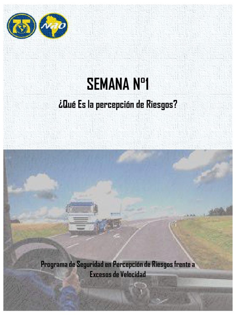 Tema N°1 - Qué Es La Percepción de Riesgos | PDF | Riesgo | Relaciones ...