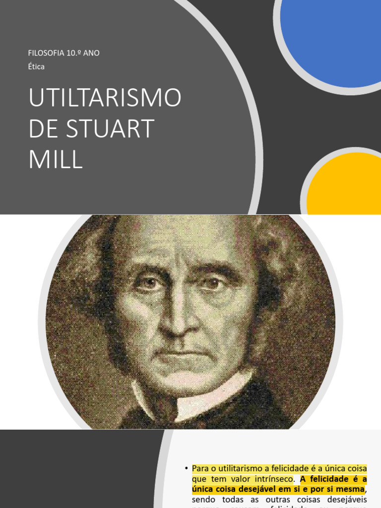 UTILTARISMO DE STUART MILL | PDF
