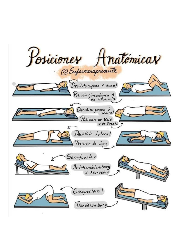 Posiciones Anatomicasd | PDF