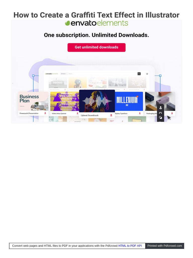 Design Tutsplus Com Tutorials How To Create A Graffiti Text | PDF