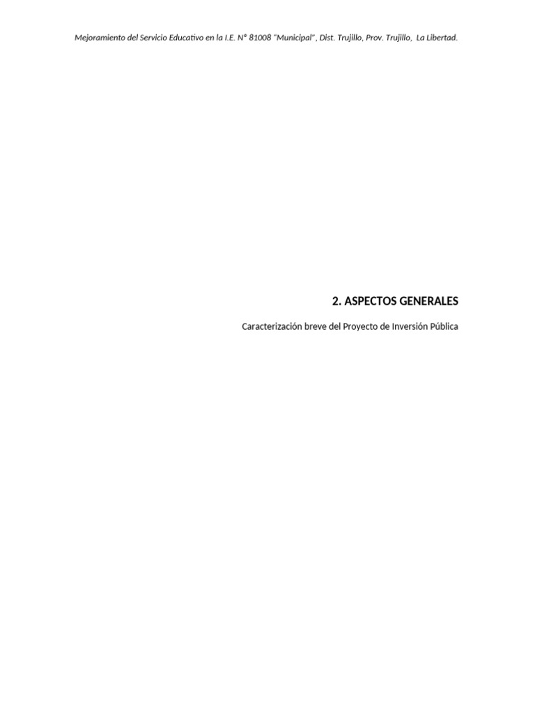 Aspectos Generales - Corregido | PDF