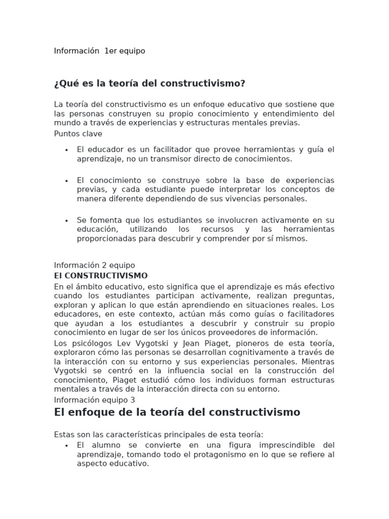 Constructivismo 4555 | PDF