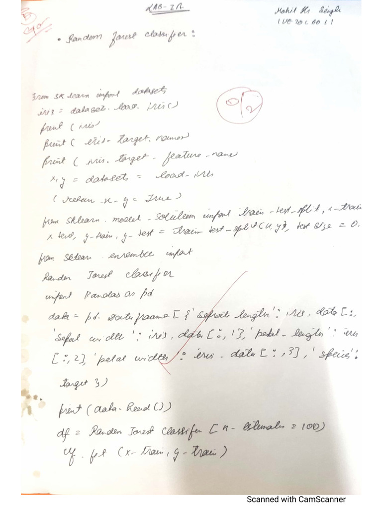 ML Lab Ia | PDF