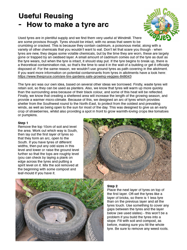 How To Make A Tyre Arc | PDF