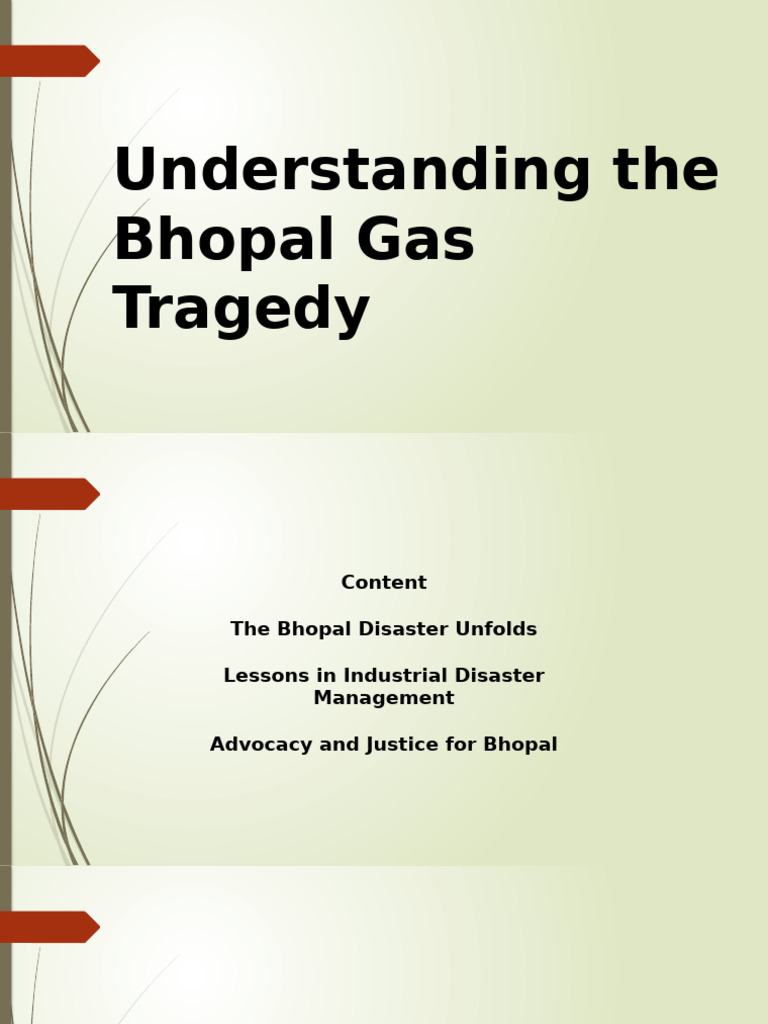 Bhopal Gas Tragedy | PDF