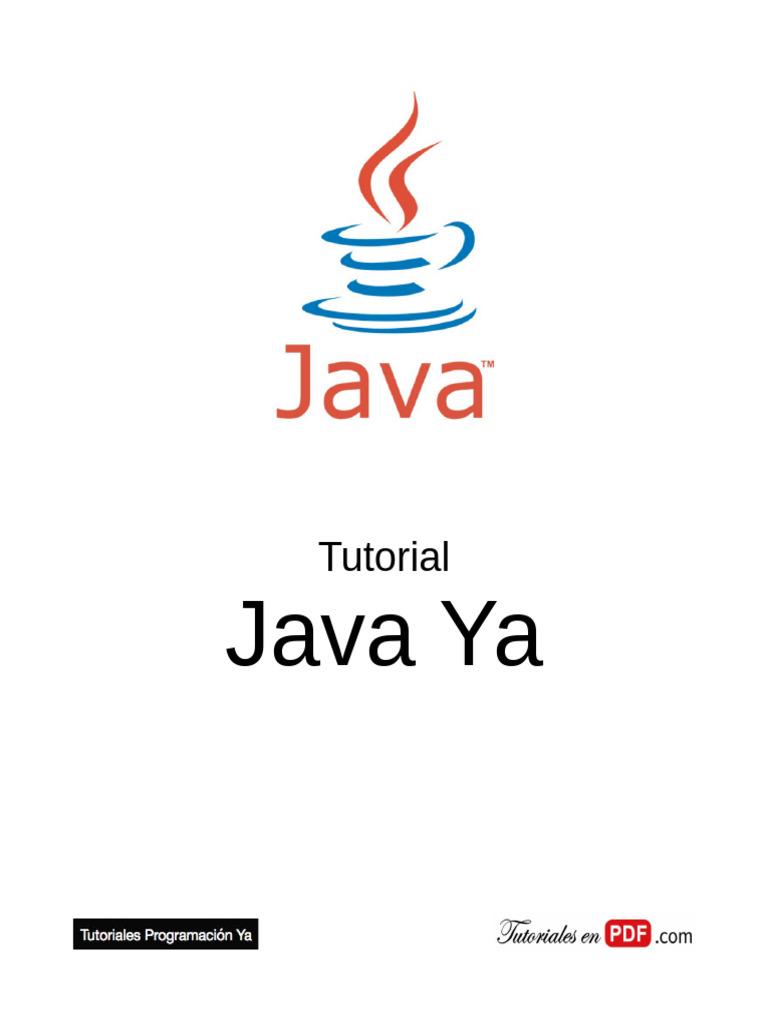 Tutorial_JavaYa | PDF