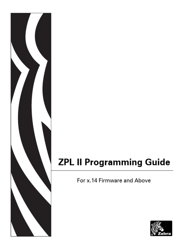 ZPL II Guide Programming Guide | PDF