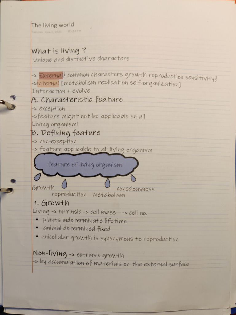 The Living World | PDF