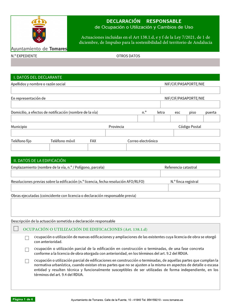 Modelo Decl Re | PDF