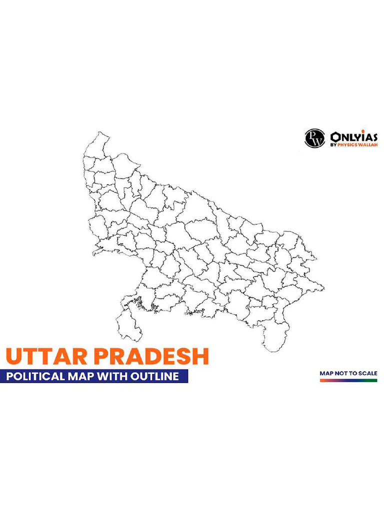 UP Map - - सक्षम (Saksham) UP PSC 2024 | PDF