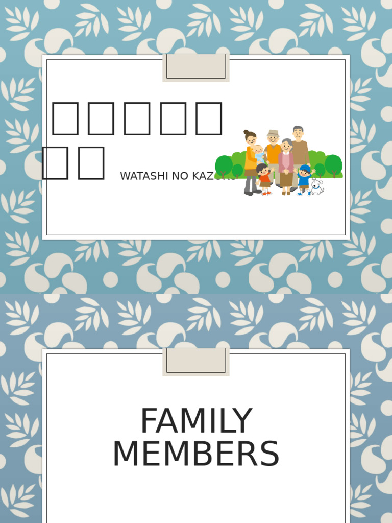 Family Members and Mnemonics | PDF | Art