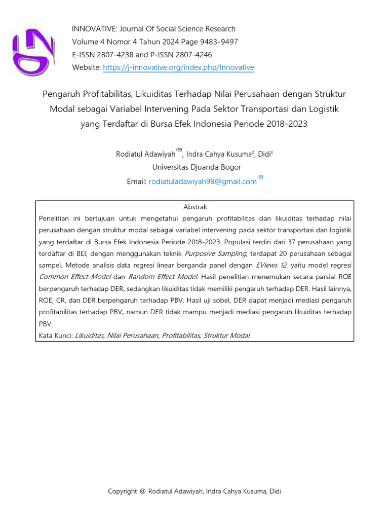 Path Analisis Patokan | PDF