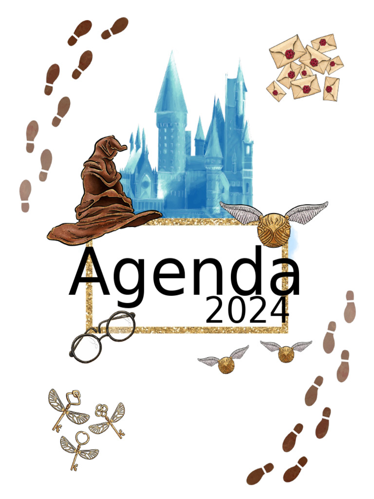 Agenda Medio Oficio Harry Potter | PDF
