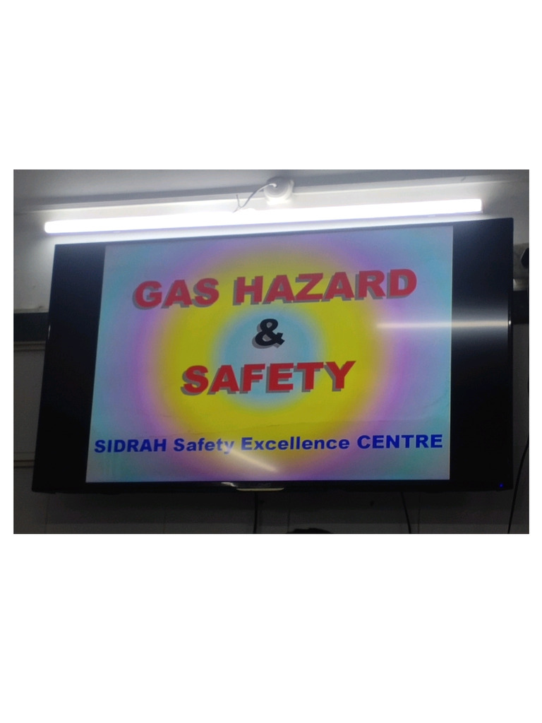 Gas Safety and Hazards | PDF