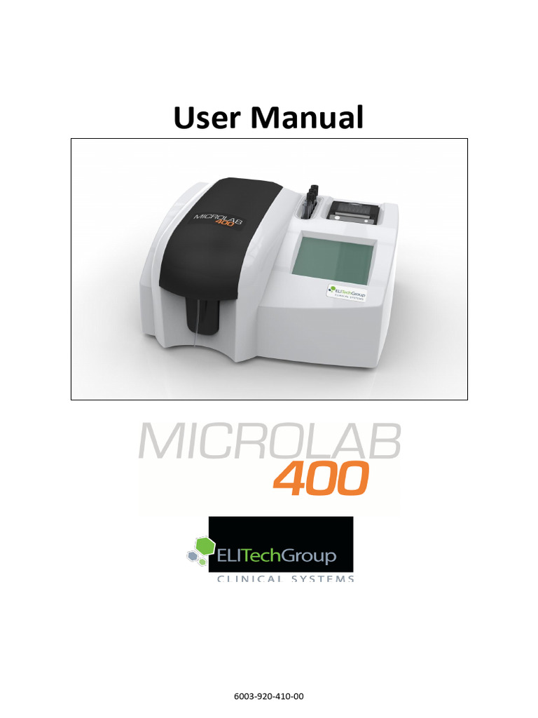 Microlab 400 - User Manual | PDF