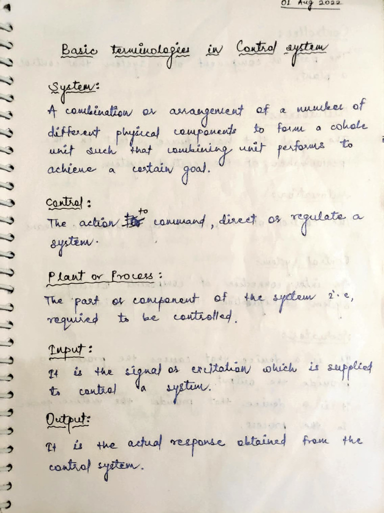 Basic Control Engn 1 | PDF
