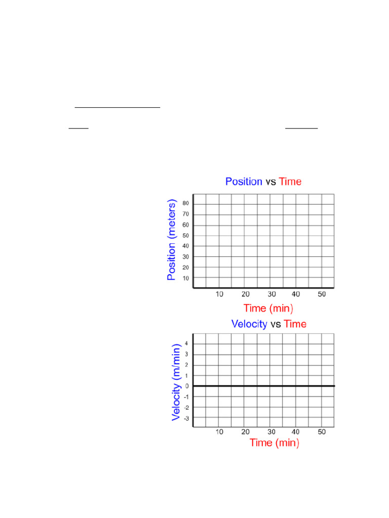 1) Motion Diagrams (MotDiag1) | PDF