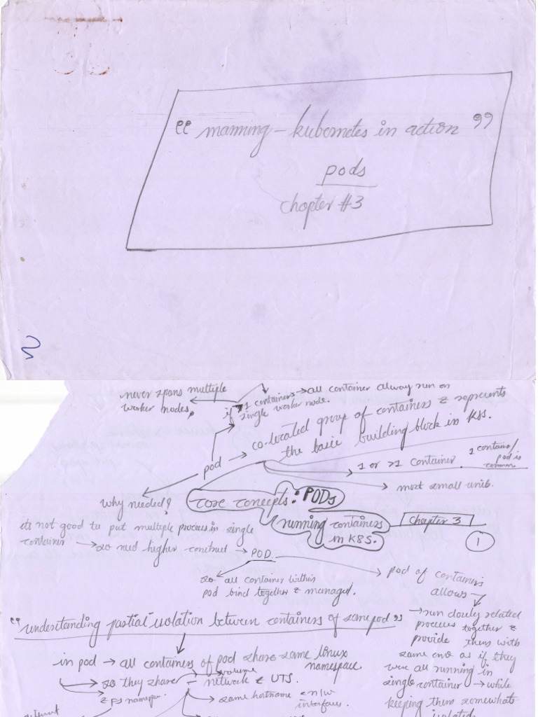 Chapeter 3 Kubernetes in Action - Pods | PDF