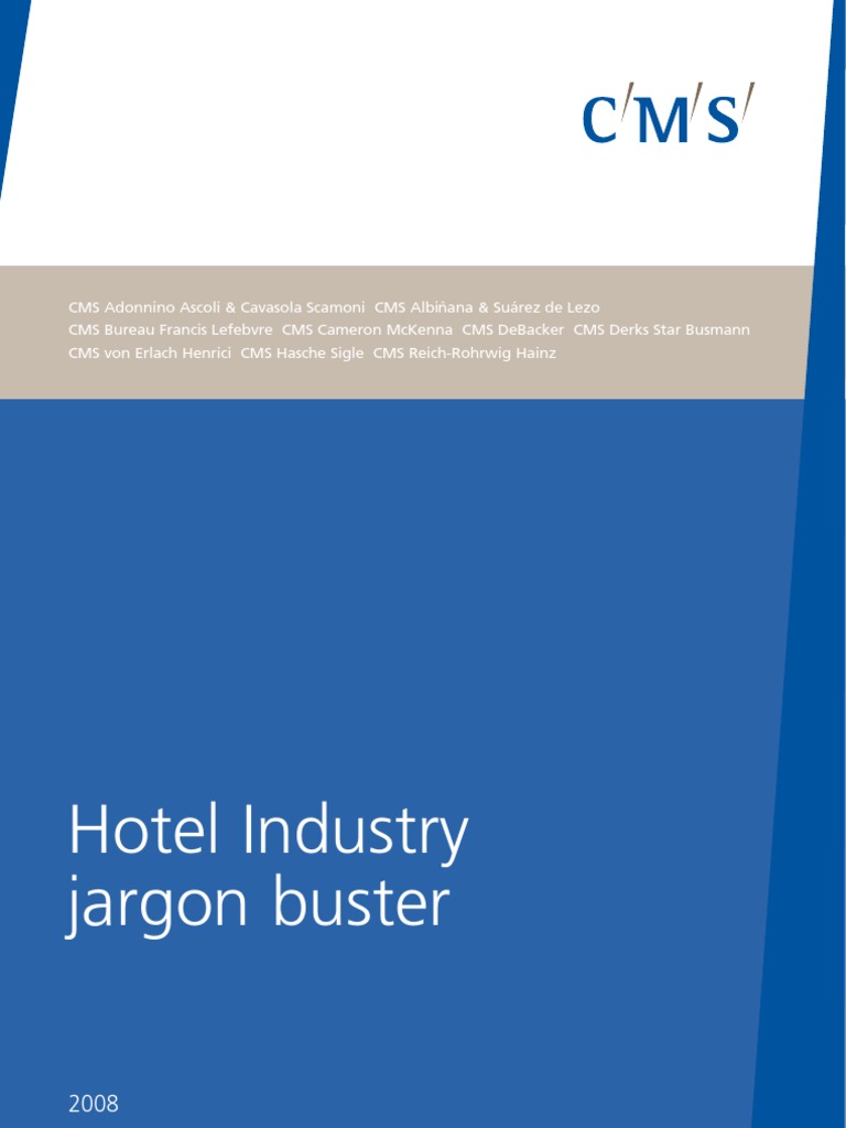 Hotels Jargon Brochure | PDF | Hotel | Travel Agency
