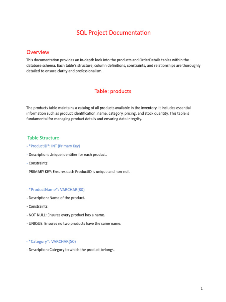Project Documentation | PDF