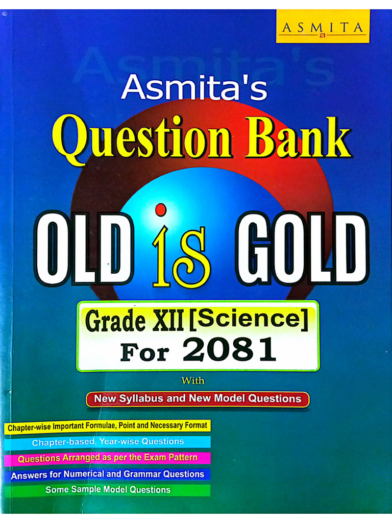 XII Old is Gold English 2081 | PDF