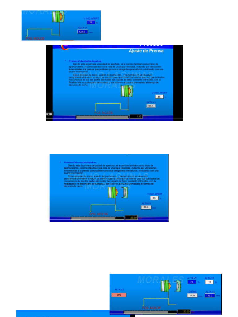 Cierre y Apertura de Molde | PDF