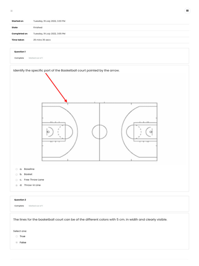 Module 1 Preparatory Assessment Activity 1 - Attempt Review | PDF