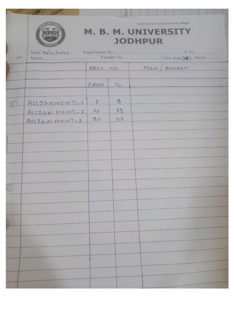 PSA Assignment-2023-24 | PDF