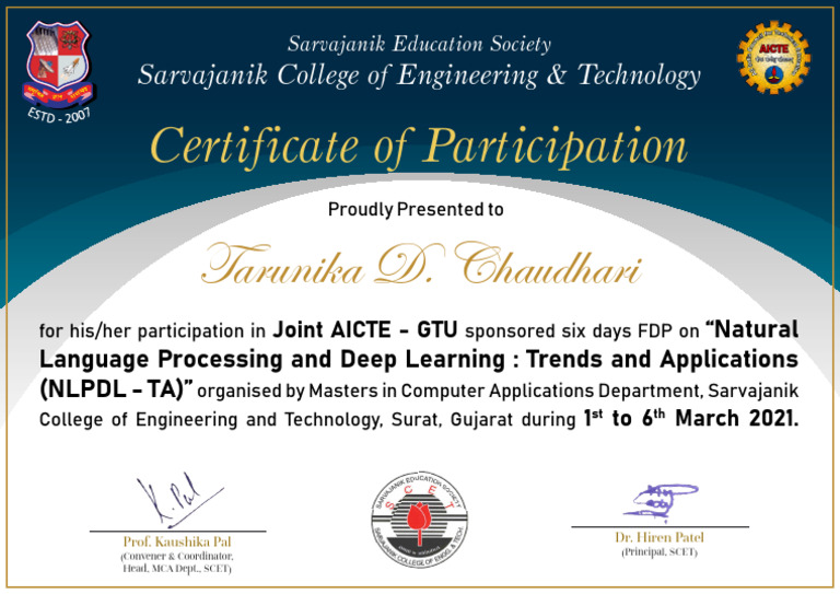 Natural Language Processing Deep Learning - 240816 - 195412 | PDF