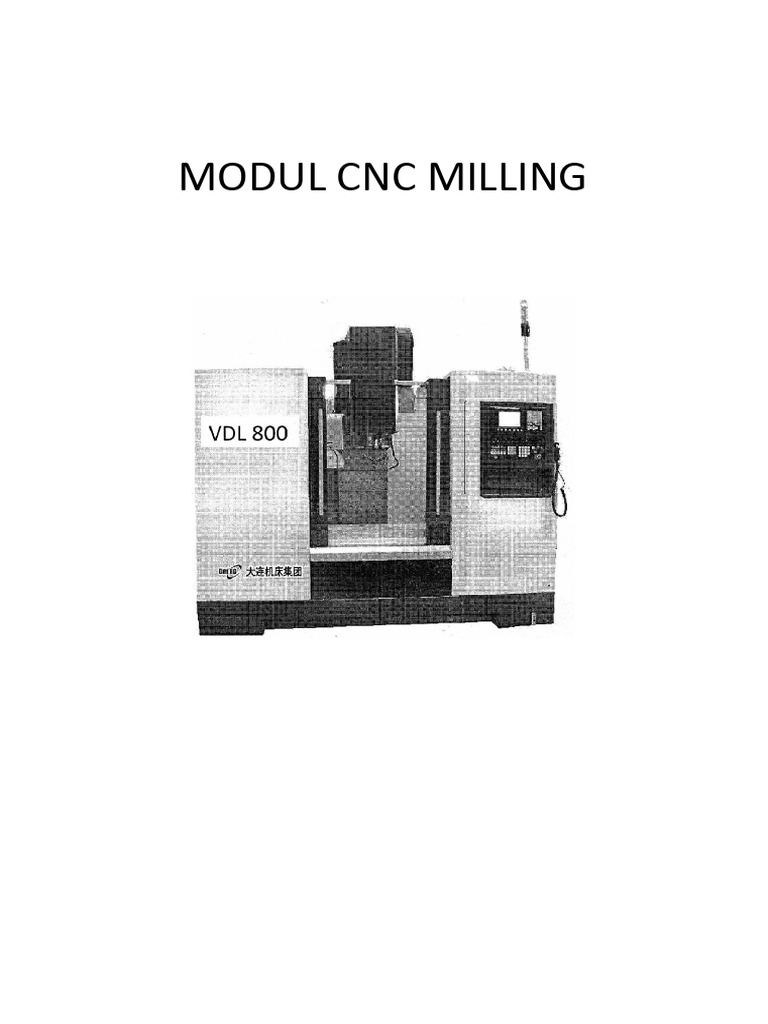Modul CNC Milling | PDF
