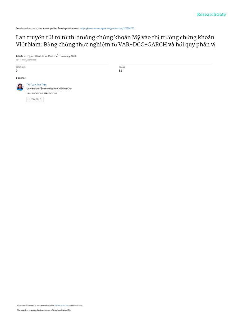 Lan Truy NR Irot TH TR NG CH NG Khoán M Vào TH TR NG CH NG Khoán Vi T Nam: B NG CH NG TH C Nghi ...