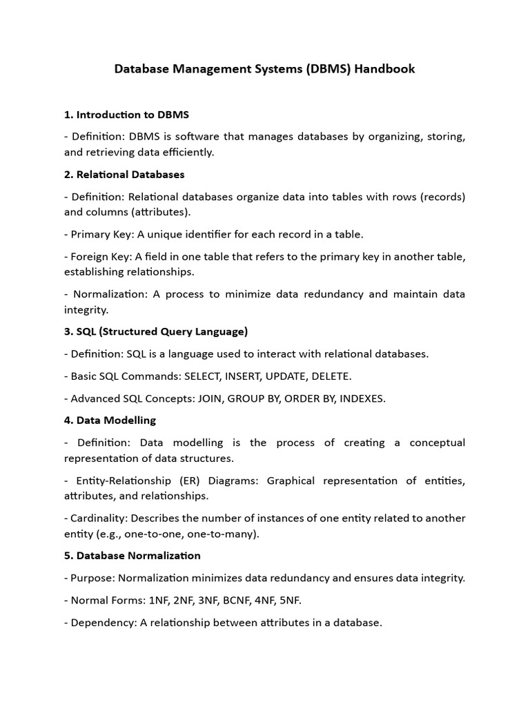 Database Management Systems | PDF Database Management Systems | PDF