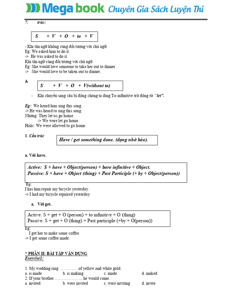 Passive Có Key | PDF