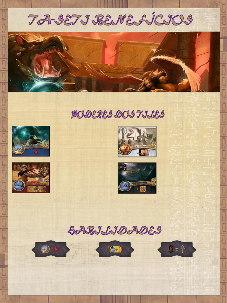 Kemet - Expansão Ta-Seti - Benefícios | PDF