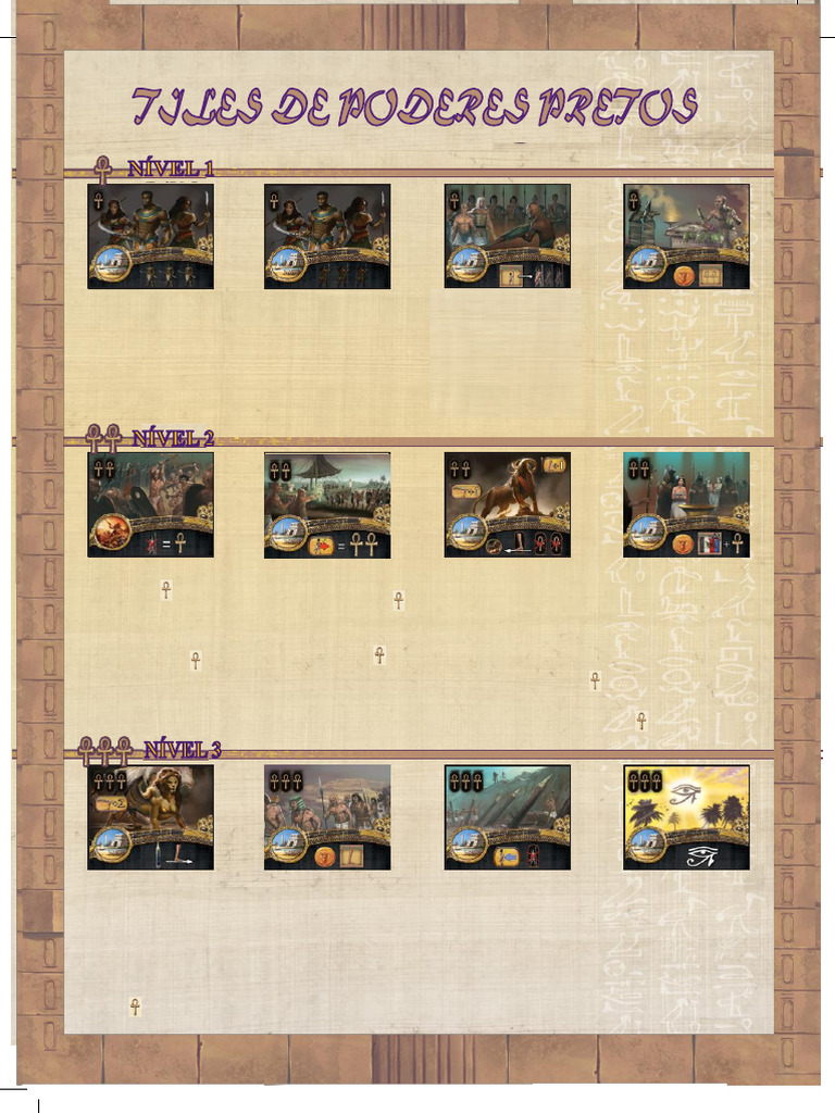 Kemet - Expansão Ta-Seti - Referências | PDF