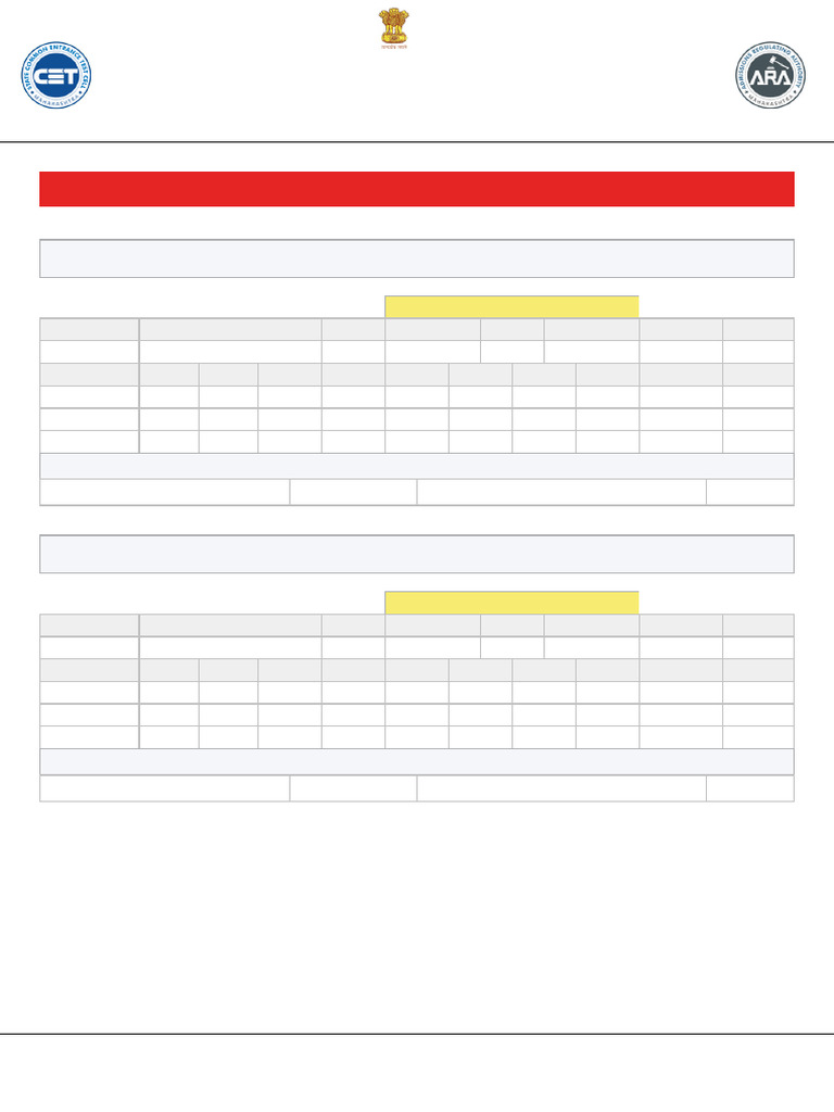 MCA SEAT MATRIX 2024 25 08aug202408092024120009 | PDF