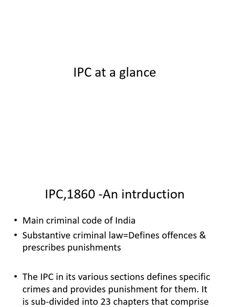 2022 FC IPC at A Glance ASR | PDF