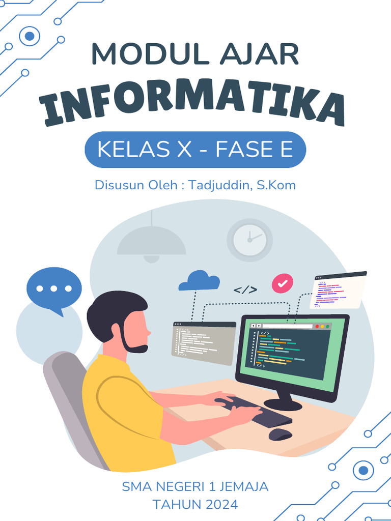 Cover Modul Ajar Informatika | PDF