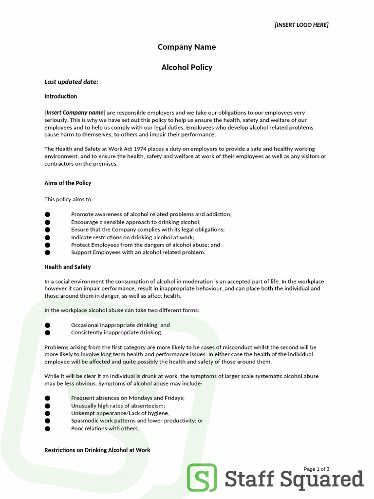 Alcohol-Policy | PDF